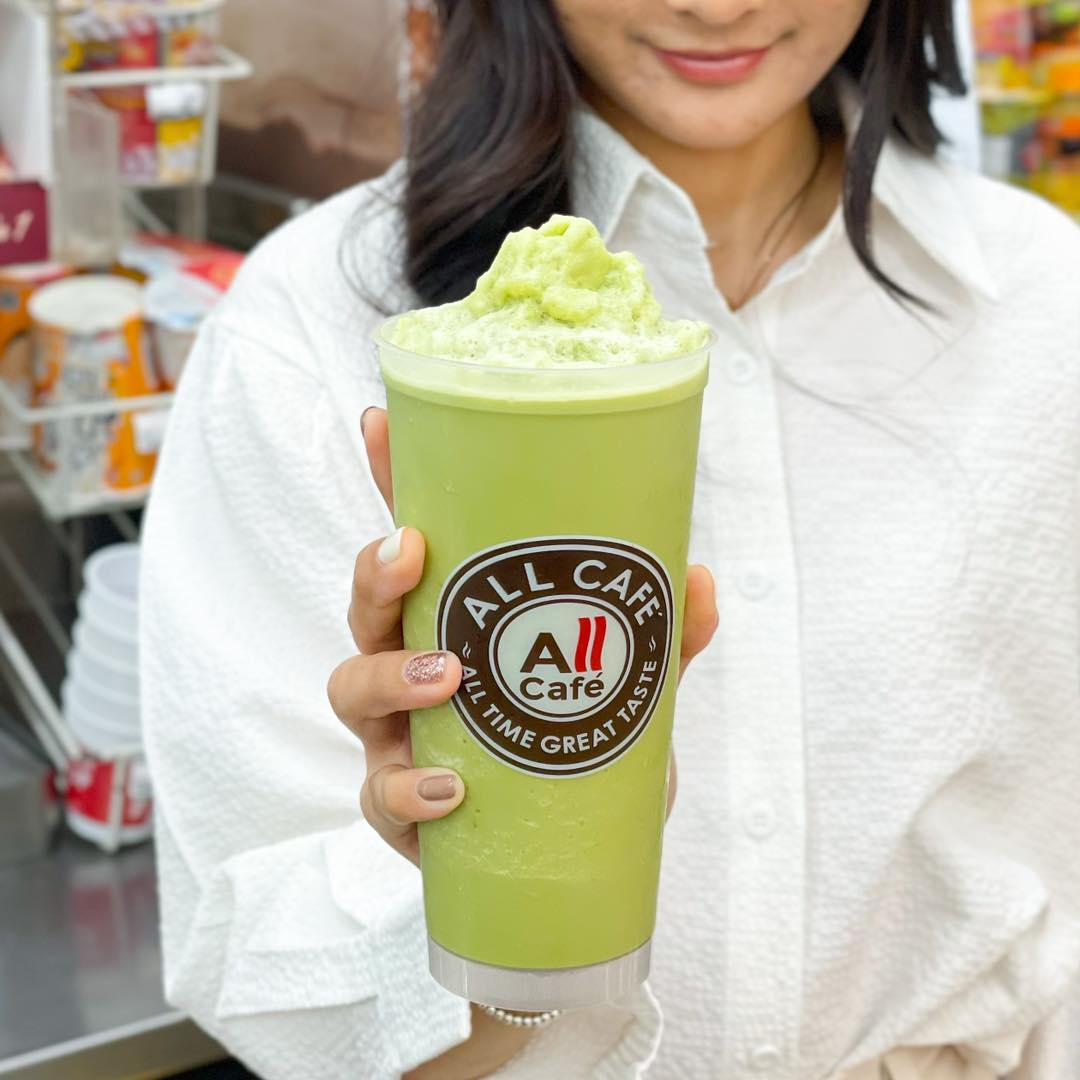 All Café เพิ่มความเข้ม รับฟรี! ผงชาอูจิแท้ 1 ช็อต เมื่อซื้อเครื่องดื่มชาเขียวนมมัทฉะ 1 แก้ว ...